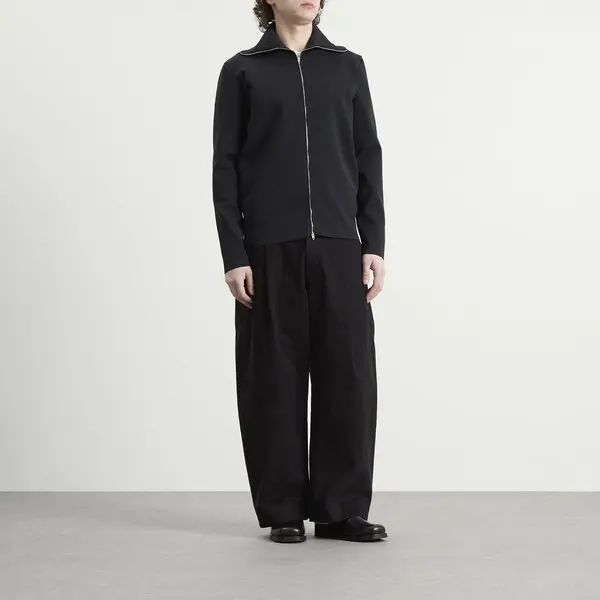 JIL SANDER Compact Zip Through Knit