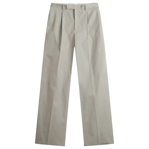 JIL SANDER Cotton Pleated Trouser