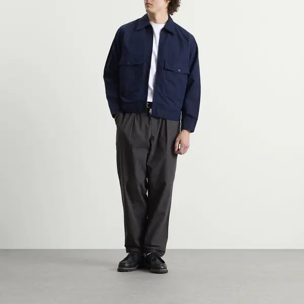 Universal Works Seattle Cotton Pleated Track Pant