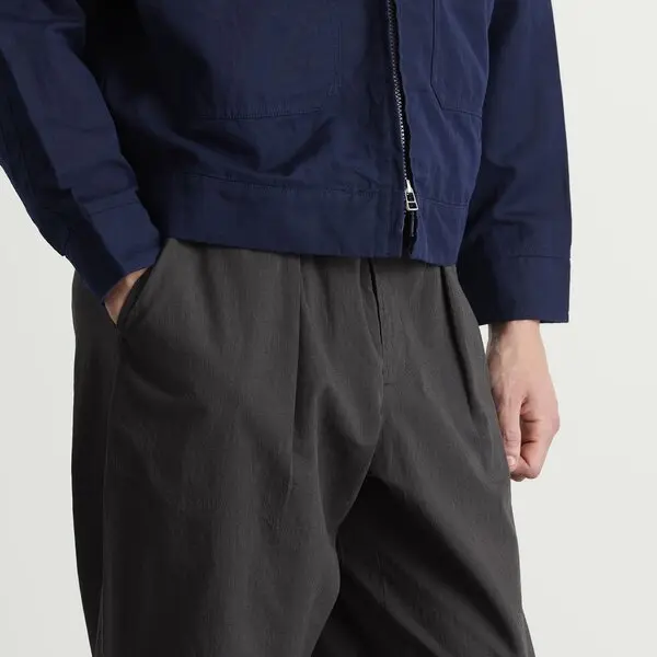 Universal Works Seattle Cotton Pleated Track Pant