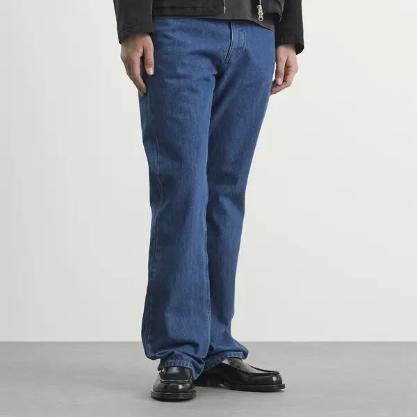 JIL SANDER Straight Cut Denim Jeans
