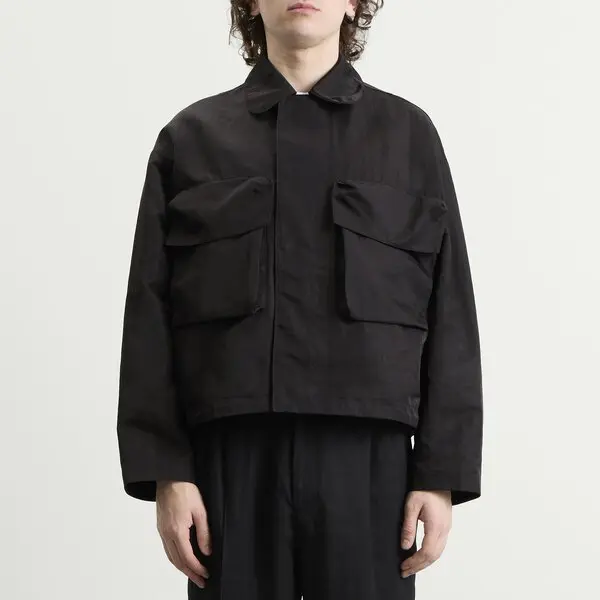 MKI MIYUKI ZOKU Silky Nylon Pilot Jacket