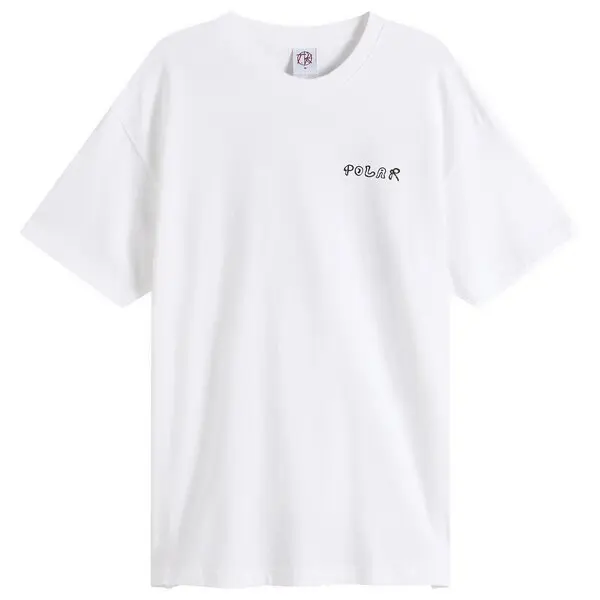 POLAR SKATE CO. 2 Guys T-shirt - White