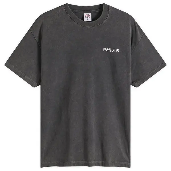 POLAR SKATE CO. 2 Guys T-shirt - Silver Black