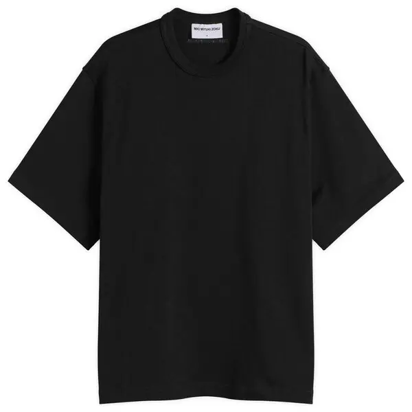 MKI MIYUKI ZOKU 220 Gsm Slub T-shirt - Black