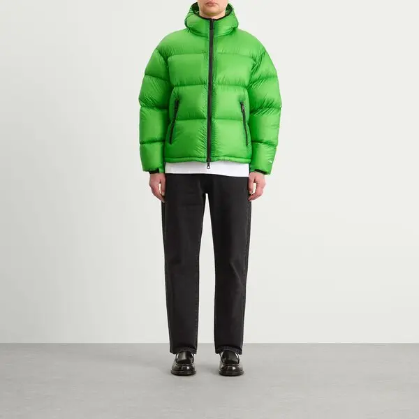 MKI MIYUKI ZOKU Translucent Hooded Bubble Jacket Presented End