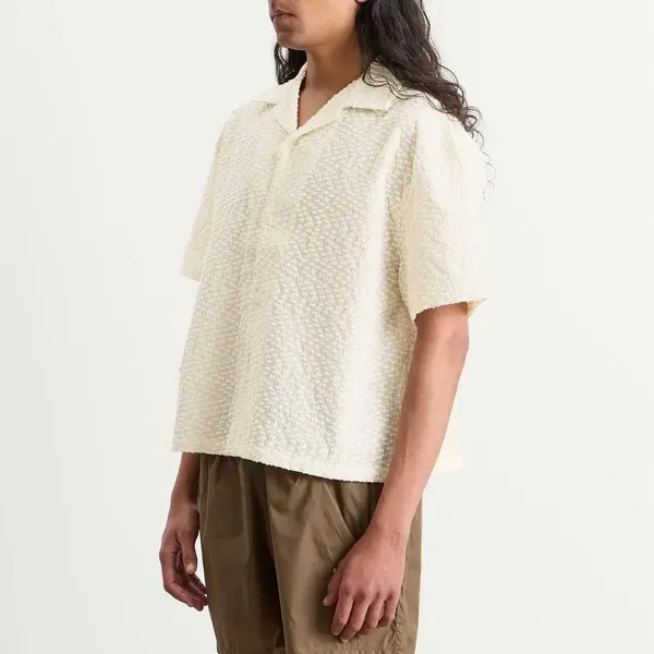 MKI MIYUKI ZOKU Ribbon Jacquard Vacation Shirt