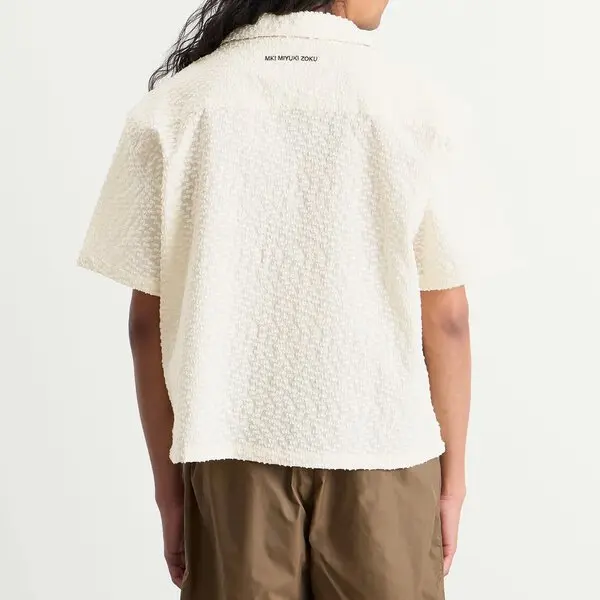 MKI MIYUKI ZOKU Ribbon Jacquard Vacation Shirt