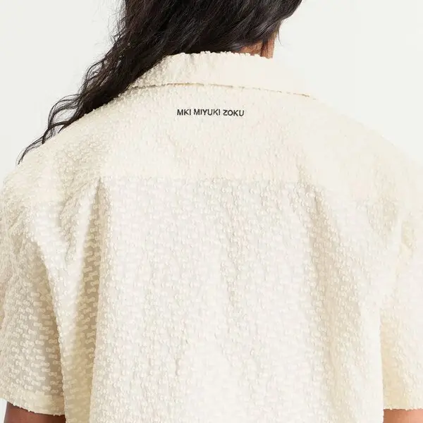 MKI MIYUKI ZOKU Ribbon Jacquard Vacation Shirt