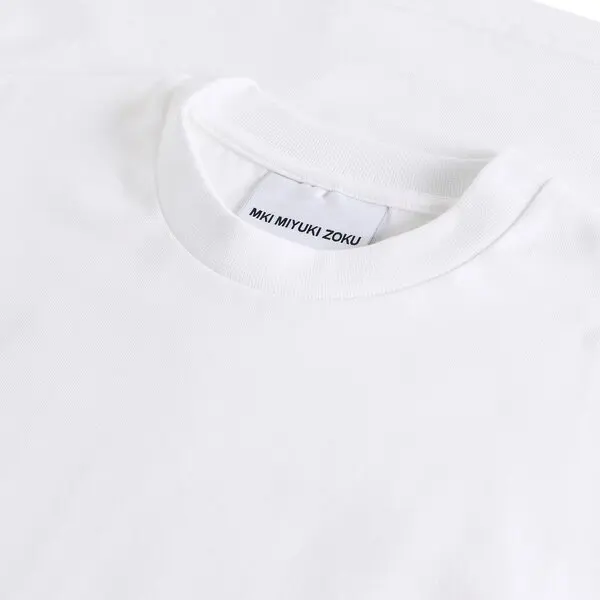 MKI MIYUKI ZOKU Presented End. Swallow T-shirt - White
