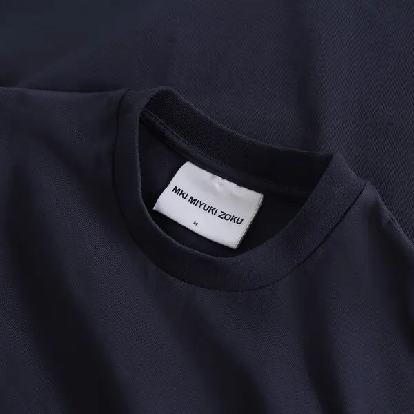 MKI MIYUKI ZOKU Presented End. Uniform T-shirt - Navy