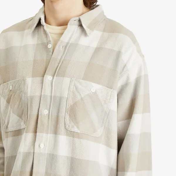 BEAMS Flannel Plaid Shirt