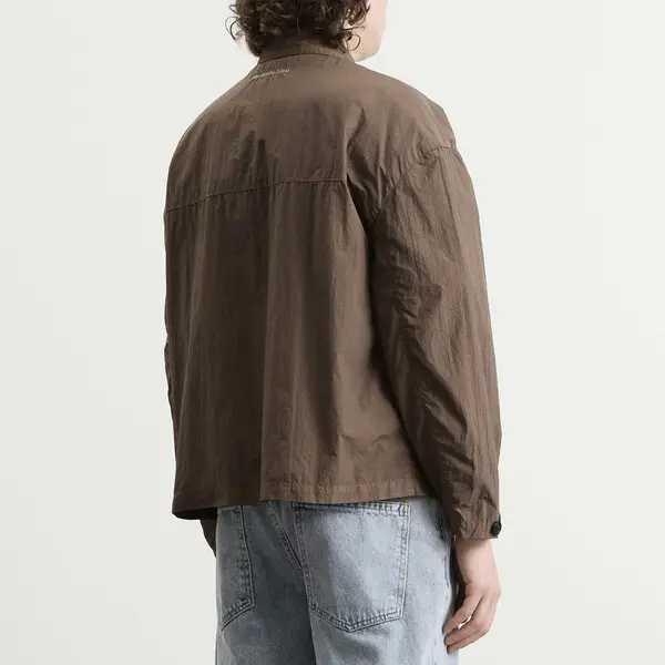 MKI MIYUKI ZOKU Garment Dye Box Overshirt