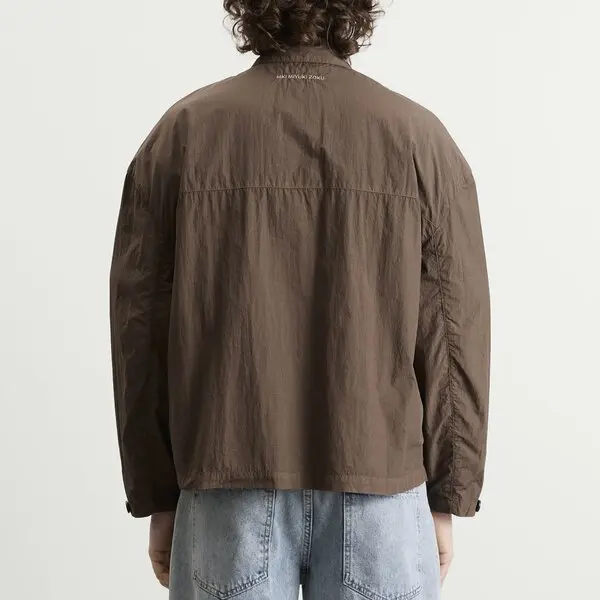 MKI MIYUKI ZOKU Garment Dye Box Overshirt