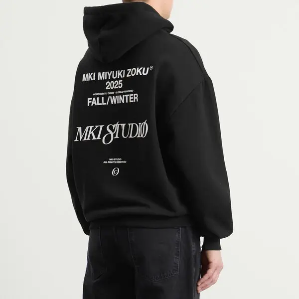 MKI MIYUKI ZOKU Script Hoody