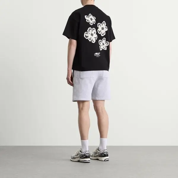 MKI MIYUKI ZOKU Hibiscus T-shirt - Black