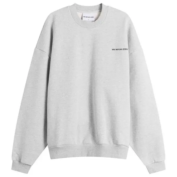 MKI MIYUKI ZOKU Uniform Crewneck - Grey