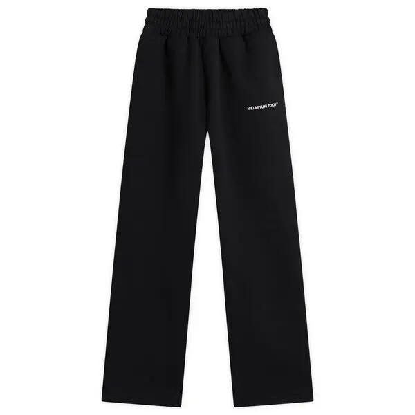 MKI MIYUKI ZOKU Uniform Wide Leg Joggers - Black