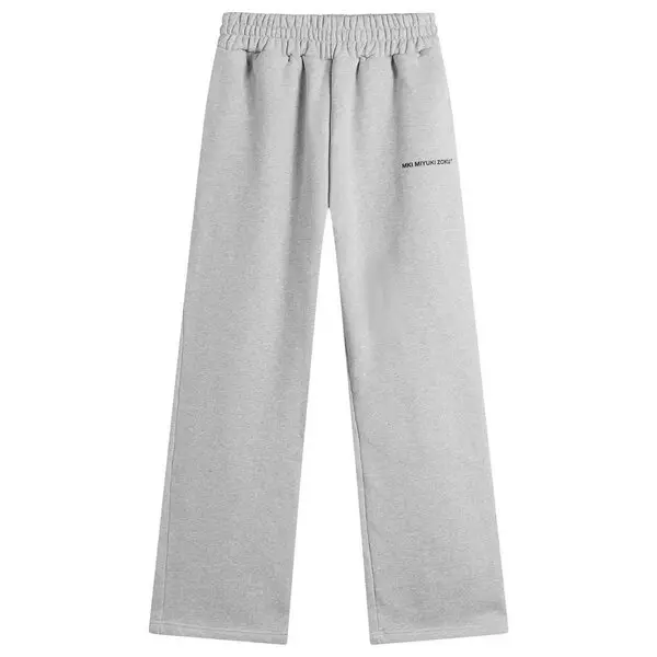 MKI MIYUKI ZOKU Uniform Wide Leg Joggers - Grey
