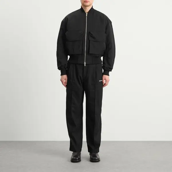 MKI MIYUKI ZOKU Silky Nylon Bomber