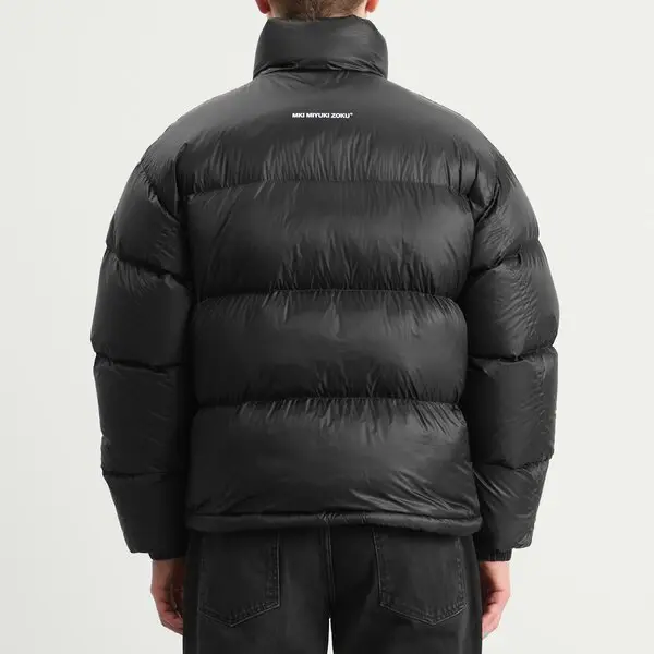 MKI MIYUKI ZOKU Translucent Funnel Neck Bubble Jacket