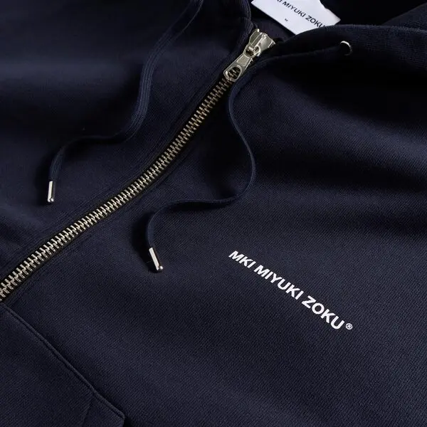 MKI MIYUKI ZOKU Presented End. Uniform Zip Hoodie