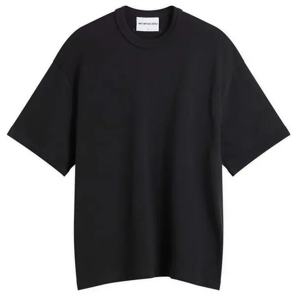 MKI MIYUKI ZOKU 220 Gsm Slub T-shirt - Black