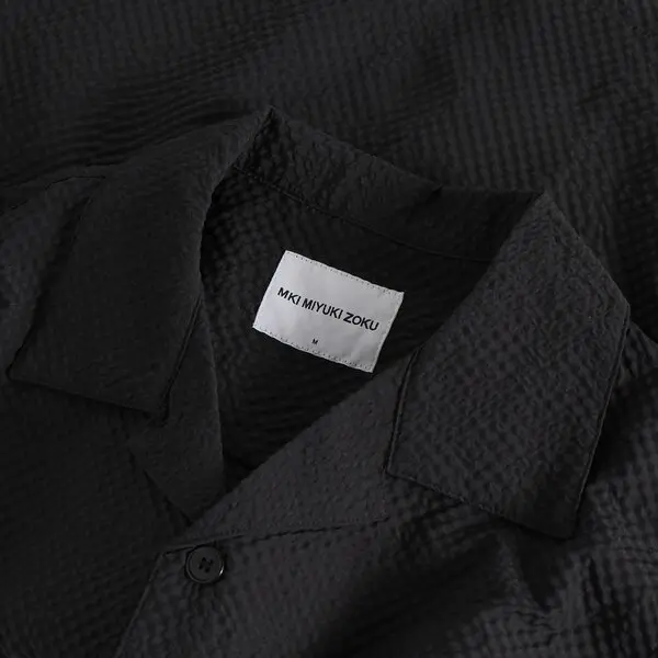 MKI MIYUKI ZOKU Presented End. Seersucker Vacation Shirt
