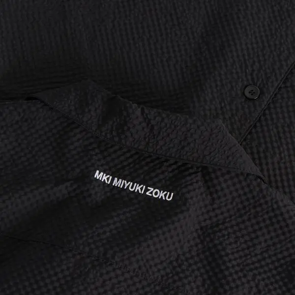 MKI MIYUKI ZOKU Presented End. Seersucker Vacation Shirt