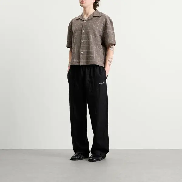 MKI MIYUKI ZOKU Seersucker Check Vacation Shirt