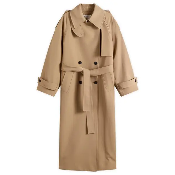 RÓHE Classic Double Breasted Trench Coat