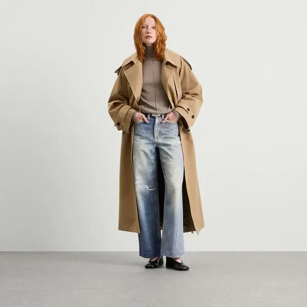 RÓHE Classic Double Breasted Trench Coat