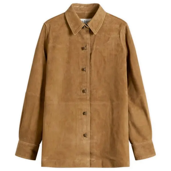RÓHE Suede Pankou Overshirt