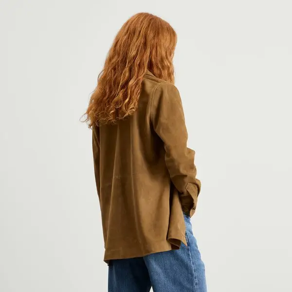 RÓHE Suede Pankou Overshirt