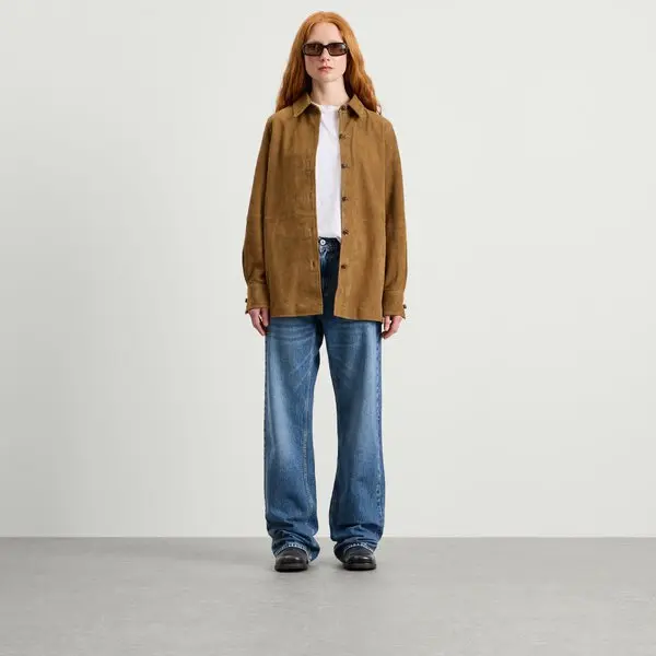 RÓHE Suede Pankou Overshirt