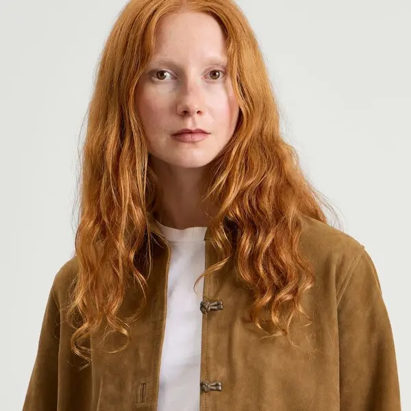 RÓHE Suede Pankou Overshirt