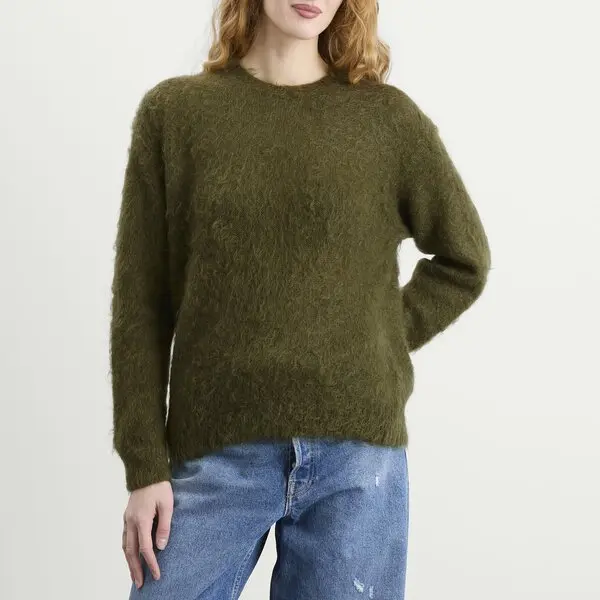 Auralee Mohair Knit Pullover