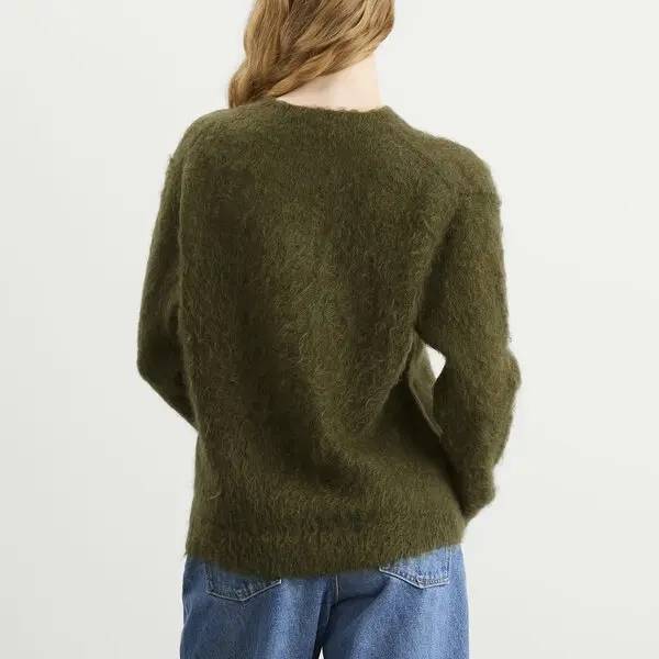 Auralee Mohair Knit Pullover