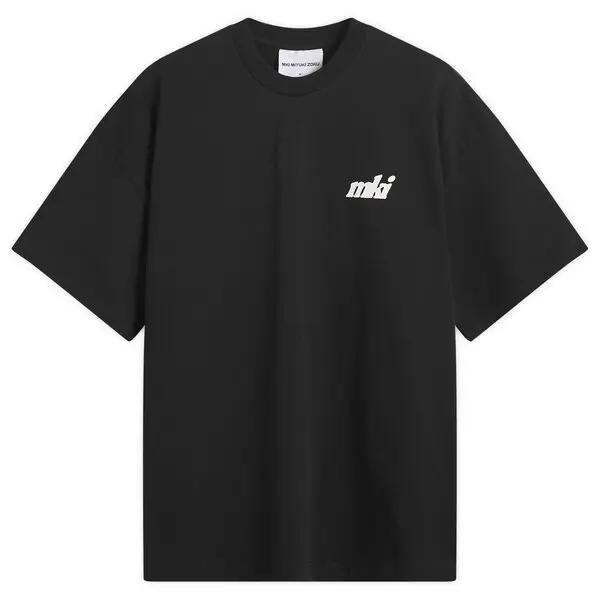 MKI MIYUKI ZOKU Stamp T-shirt - Black