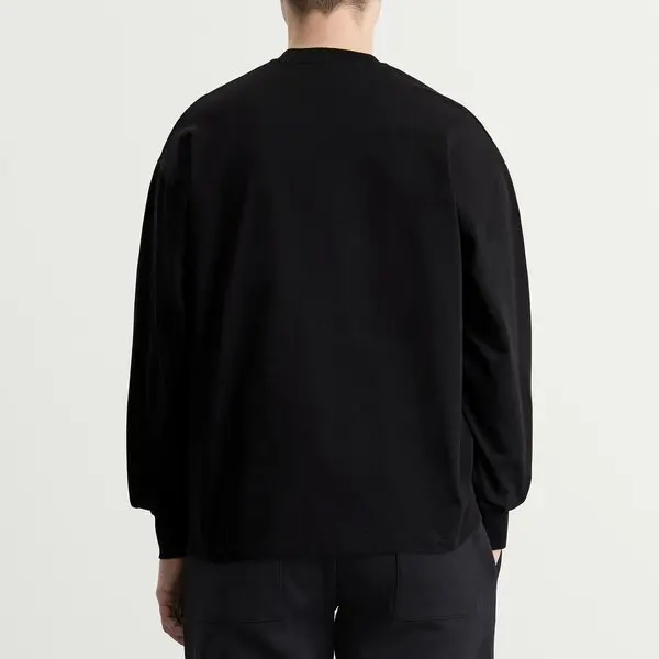 MKI MIYUKI ZOKU Uniform Long Sleeve T-shirt - Black