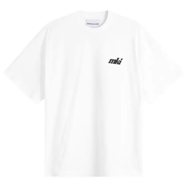 MKI MIYUKI ZOKU Stamp T-shirt - White