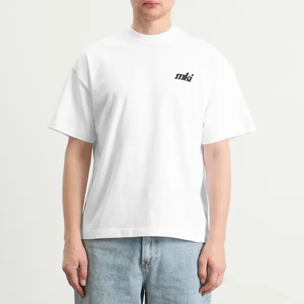 MKI MIYUKI ZOKU Stamp T-shirt - White