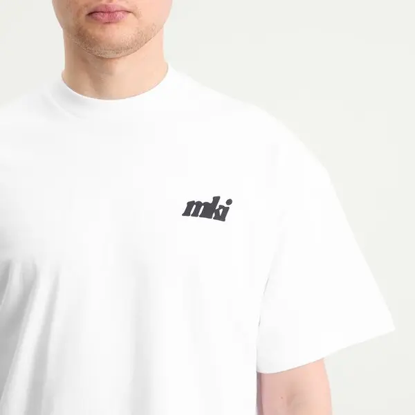 MKI MIYUKI ZOKU Stamp T-shirt - White