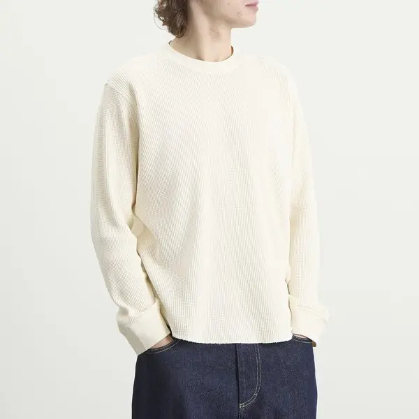 POLAR SKATE CO. Dylan Long Sleeve Waffle T-shirt