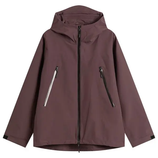 MKI MIYUKI ZOKU V3 Shell Hooded Jacket - Raisin
