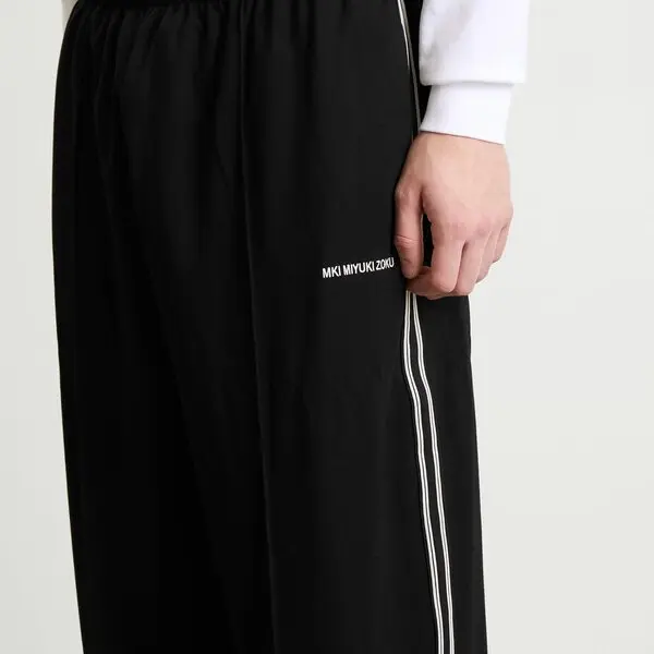 MKI MIYUKI ZOKU Wide Fit Poly Track Pants