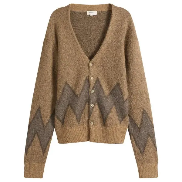 SECOND / LAYER Chevy Cardigan - Brown/gray
