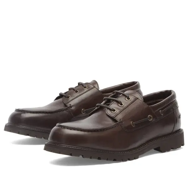 Studio Nicholson Gusto Leather Boat Shoe