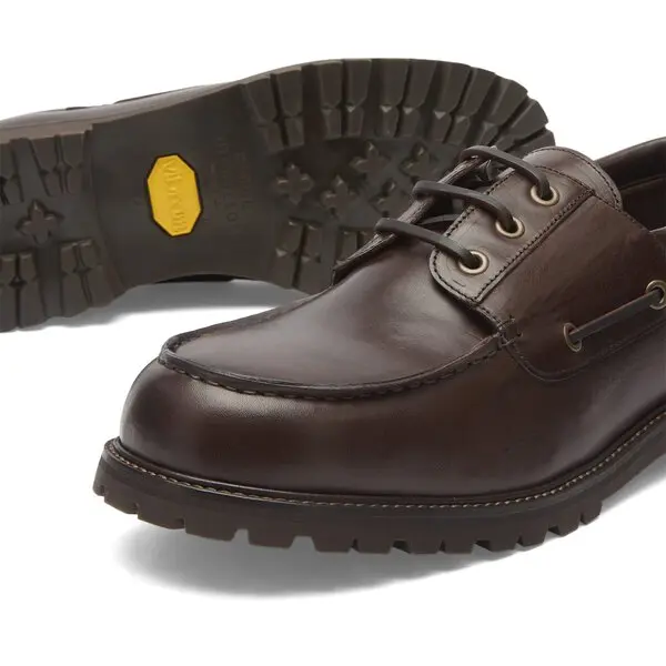 Studio Nicholson Gusto Leather Boat Shoe