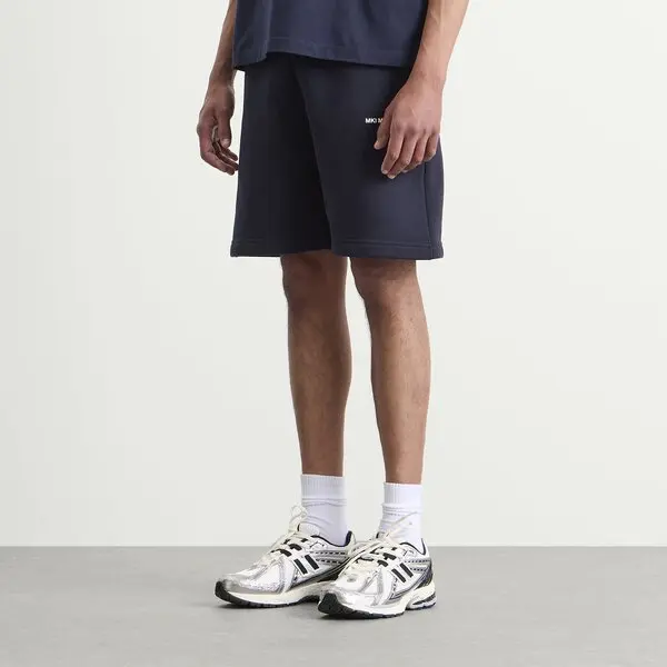 MKI MIYUKI ZOKU Presented End. Uniform Sweat Shorts - Navy
